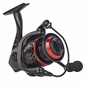 Dorisea Fishing Reel 7+1 Stainless Steel BB Ultra Smooth Aluminum Spinning Fishing Reel,Lightweight Spinning Reel for Freshwater Saltwater Fishing, Come with 109 yds Braided Line (CF4000)