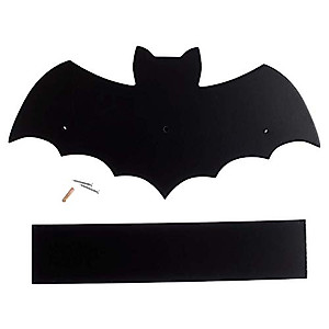 Sourpuss Bat Shelf Black