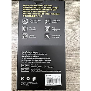 UNBREAKcable Screen Protector for iPhone 11/ iPhone XR 2 Pack, [Easy Installation Frame] [Anti-Scratch] [Anti-Fingerprint] [Bubble Free] Double Defense Premium Tempered Glass for iPhone 11/ XR 6.1"