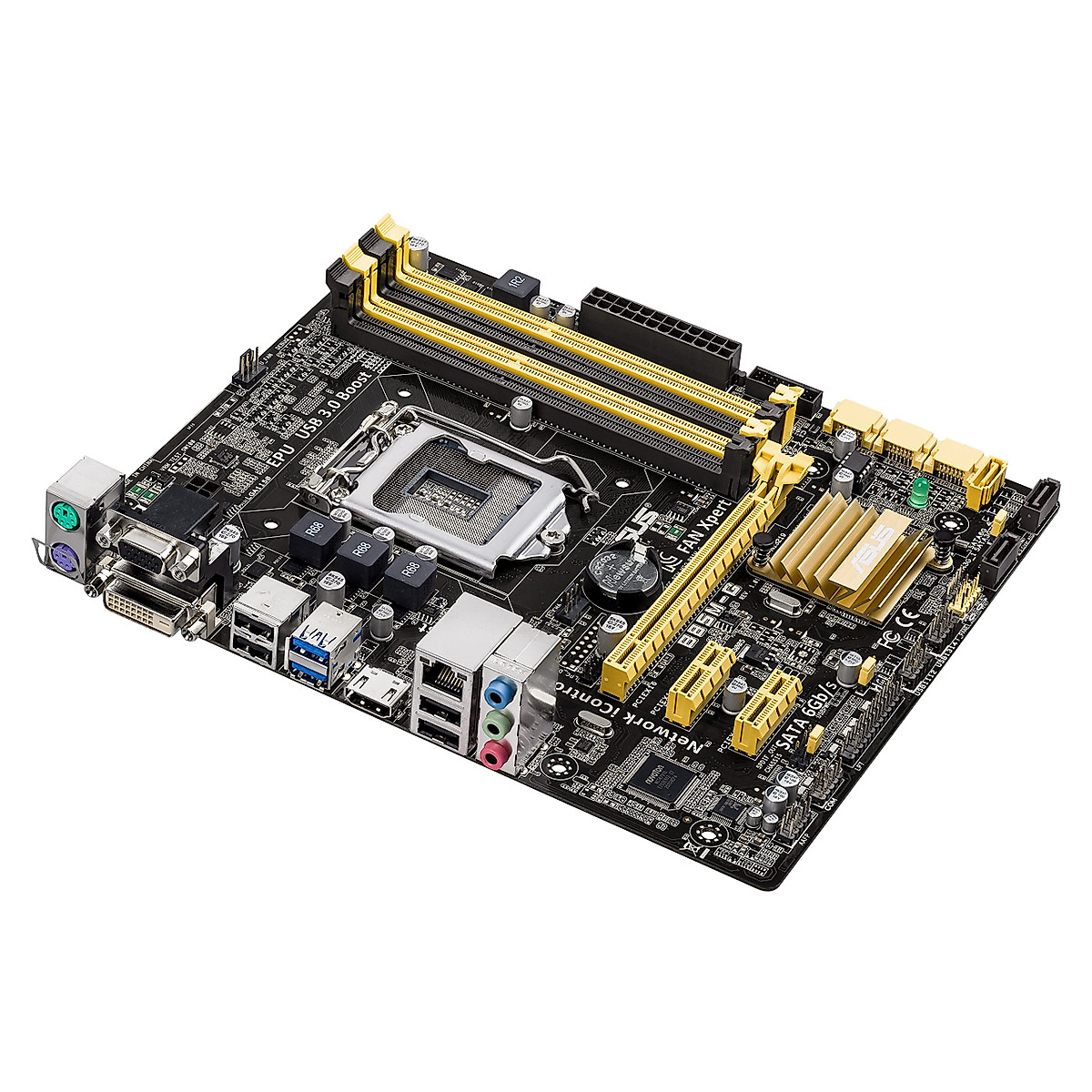 ASUS Micro ATX DDR3 1600 LGA 1150 Motherboard B85M-G
