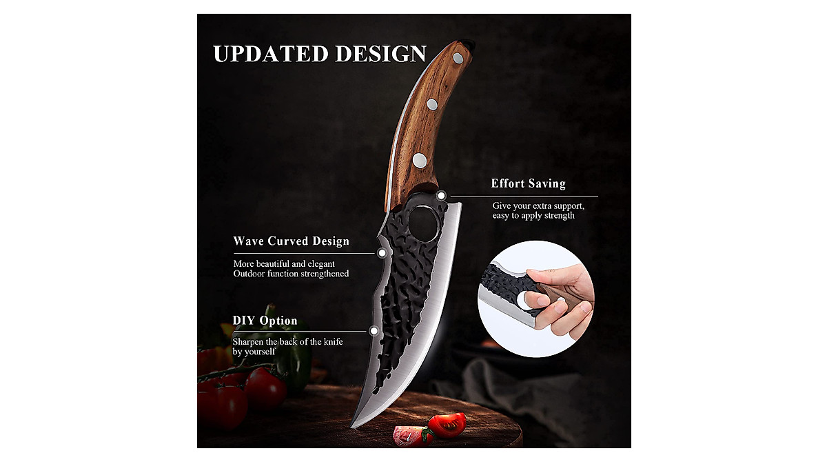 Dragon Riot Hybrid Viking Knife - Versatile Meat Cleaver & Boning Knife
