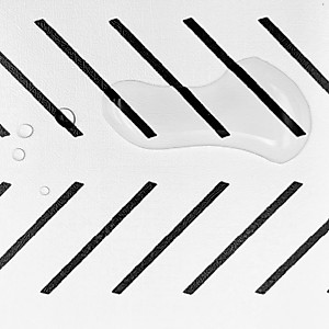 Yifasy Black and White Shelf Liner 9.8 ft Roll Self-Adhesive Wallpaper Bias Revamp Furniture Wall Surface Drawer Sticker 17.7 Inch Wide (S-118.1x17.7 Inch)