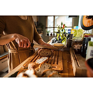 Fiskars Bread Knife, Functional Form, Total Length: 34 cm, Japanese Stainless Steel/Plastic, 1057538