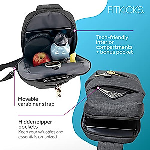 Fitkicks Latitude Active Lifestyle Sling Bag Backpack