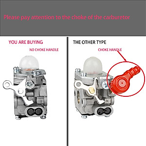 SIMPERAC Carburetor for Craftsman b210 b2200 b2000 Leaf Blower Parts CMXGAAM204101 41AR25B2793 CMXGAAMR25BL 41BR25BL793 CMXGAAMRBL25 41ARBL25793 CMXGAAMRBL25 41BRBL25793 25cc