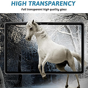 GOZOPO [2-Pack] Screen Protector for iPad 9th Generation, iPad 8th / 7th Generation, Tempered Glass Film for iPad 10.2 inch 2021/2020/2019 Release