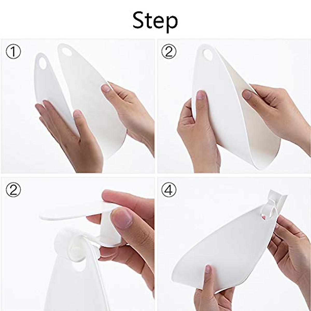 Hair Dryer Holder,Wall Hanging Hair Dryer Storage Bracket,Hook Design,No Drilling Removable Hair Dryer Stand Holder,2 Hanging Ways,Dryer Holder Rack Organizer,Fit Most Hair Dryer,for Bathroom