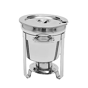 Soup Warmer,7.4 Qt. Soup Catering Supplies Food Warmer,Chafing Dish Buffet Set, Food Warmers for Parties