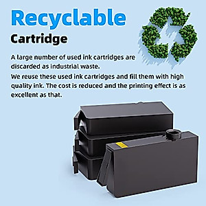 Compatible 910 Ink Cartridge Replacement for HP 910 Ink Cartridges Work with HP OfficeJet Pro 8025e 8020 8035 8023 8028e Printer, HP Officejet 8012 8022 8010 8015 Printer 4 Pack