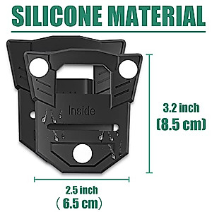 RUKUHOT Body Camera Mount, Universal Camera Mounts & Clamps Fit for All Models Police Body Cam, Strong Magnet Camera Holder Stick to Clothes Prevent Moving