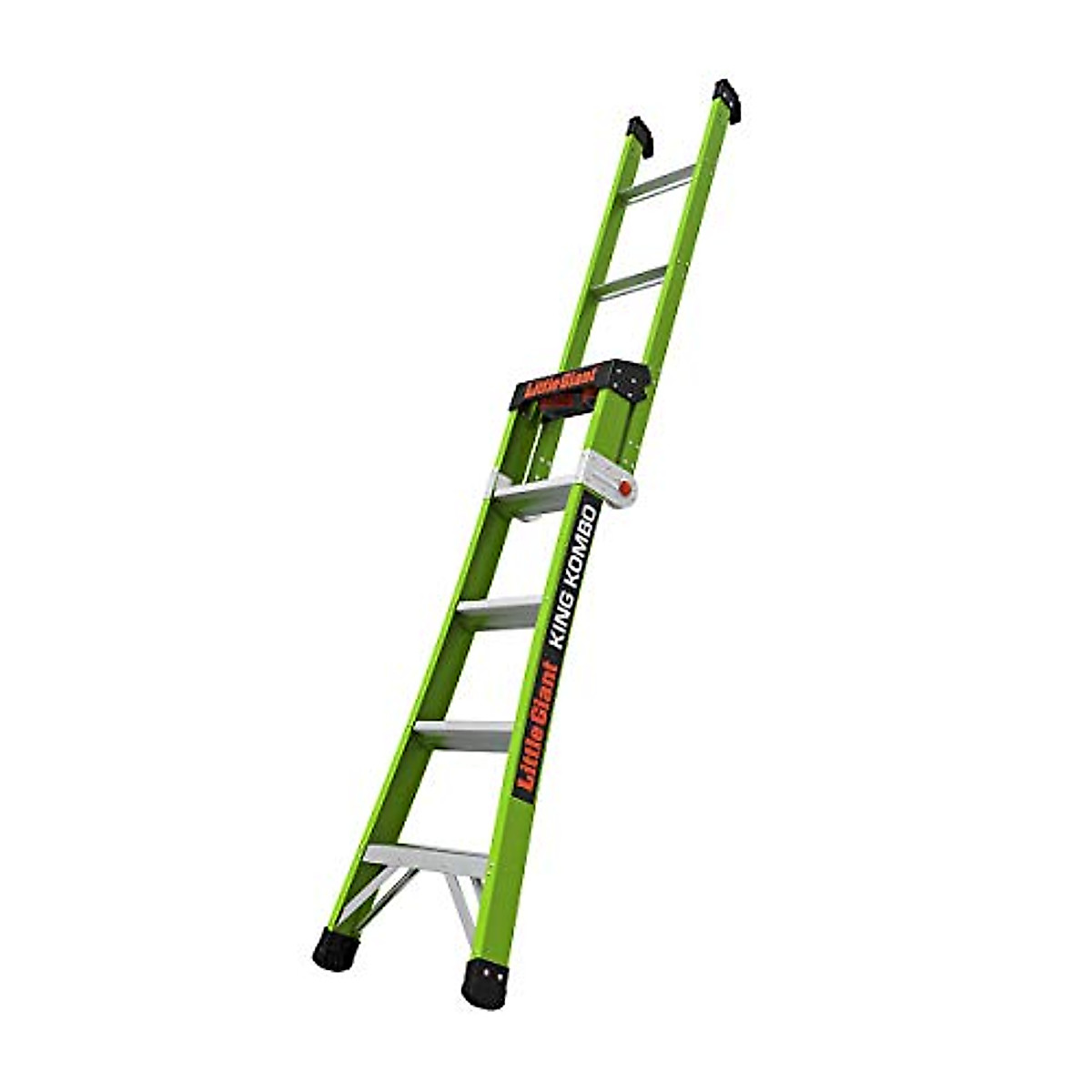 Little Giant Ladders, King Kombo, Professional, 5 Ft. A Frame, 8 Ft. Extension, Fiberglass, Type 1AA, 375 lbs Weight Rating, (13580-001)