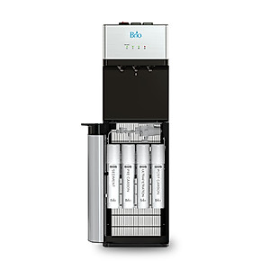 Brio Self Cleaning Bottleless Water Cooler Dispenser, UL Approved, Stainless Steel, Point of Use Drinking Water Filter, Hot, Cold, and Room Temperature