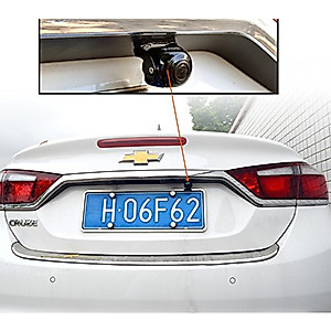 Backup Camera with 170 Degree Wide Viewing Angle High Definition and Waterproof IP68
