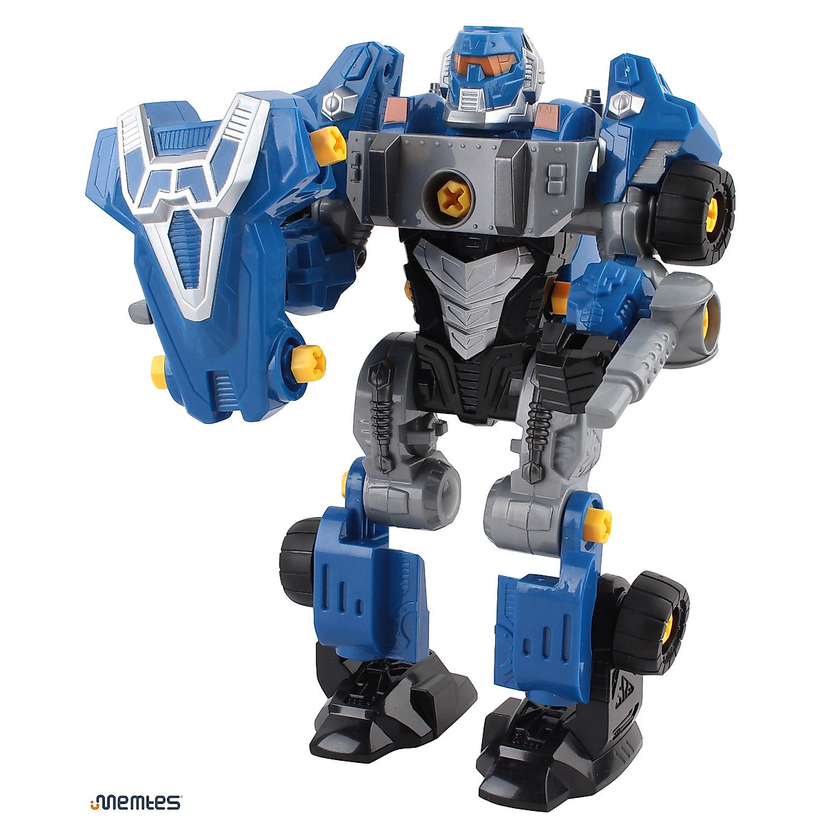 Memtes® Take-A-Part Robot Toy Truck Toy, Included with Power Drill (42 Pieces)