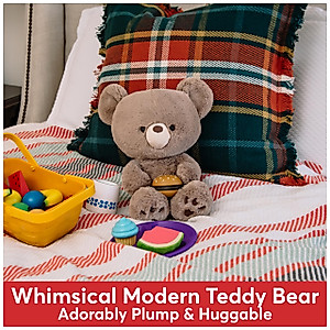 GUND Kai Teddy Bear, Premium Plush Toy Stuffed Animal for Ages 1 & Up, Taupe/Light Brown, 12"