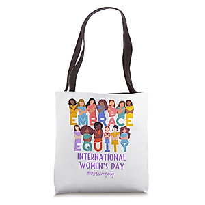2023 International Women's Day IWD Embrace Equity Tote Bag