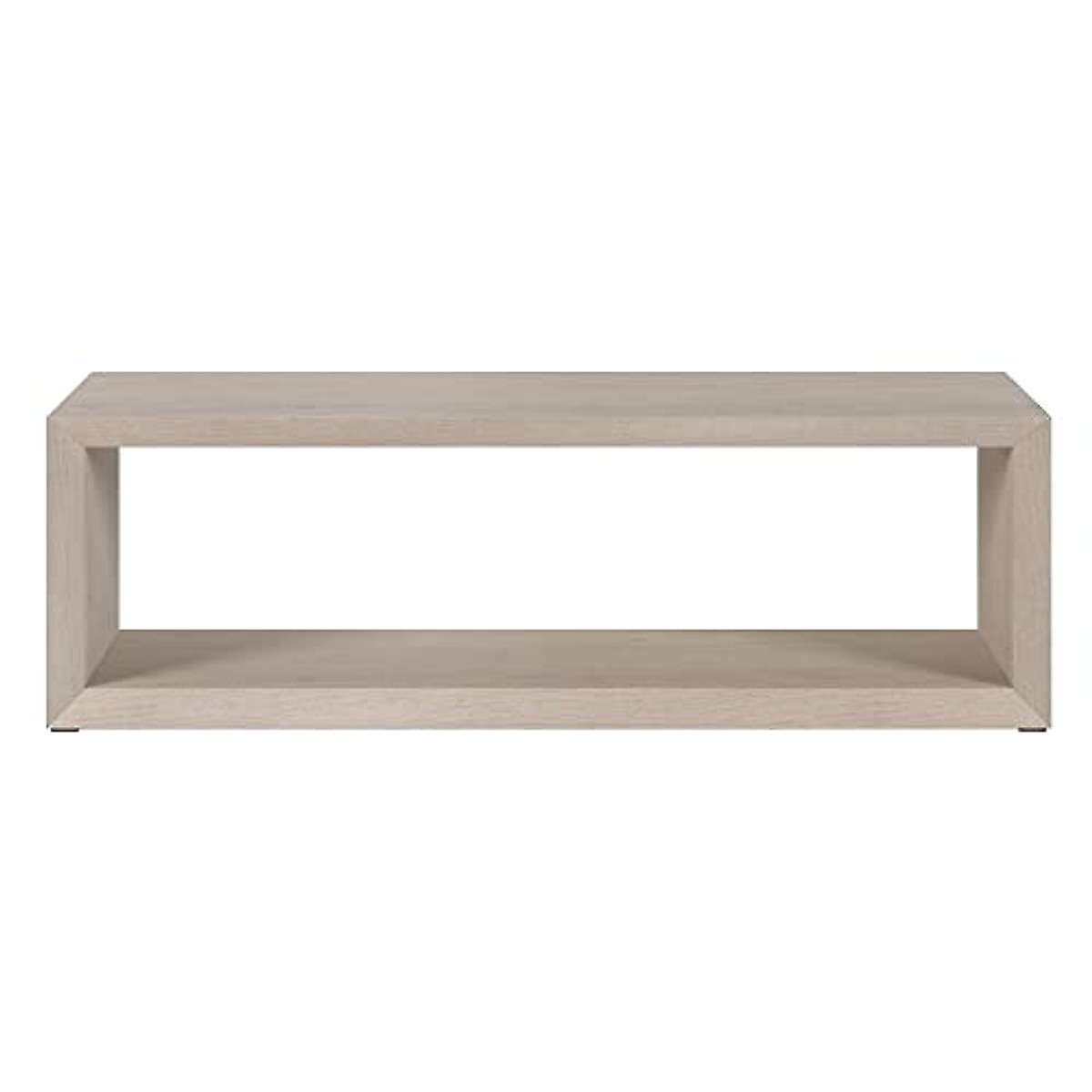 Henn&Hart Osmond Coffee Table, 58" Wide, White