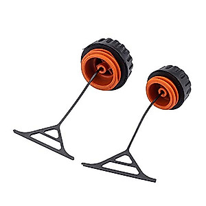 Dxent Fuel Cap Oil Cap for STHIL Chainsaw 020 020T 021 023 024 025 026 028 034 034S 036 038 048 Chainsaw Replace 0000-350-0510 0000-350-0520