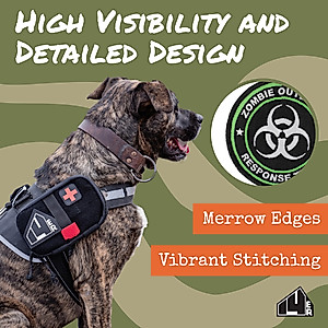 14er Tactical Morale Patches | Embroidered Military Patches Hook & Loop Funny Tactical Patches for Backpacks, Hats, Vest | Airsoft Patches for Jackets, Backpack Patches | Morale Patch Bundle (14-pack)