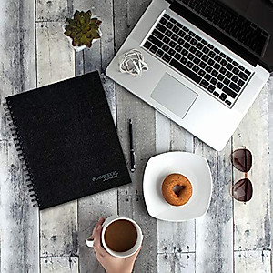 Cambridge Limited Business Notebook, 8-1/2 inches X 11 inches, Hard Cover, Wirebound, Black (06100)