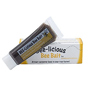 Bee-Licious Bee Bait All Natural Carpenter Bee Lure Attracts More Carpenter Bees to Your Carpenter Bee Traps