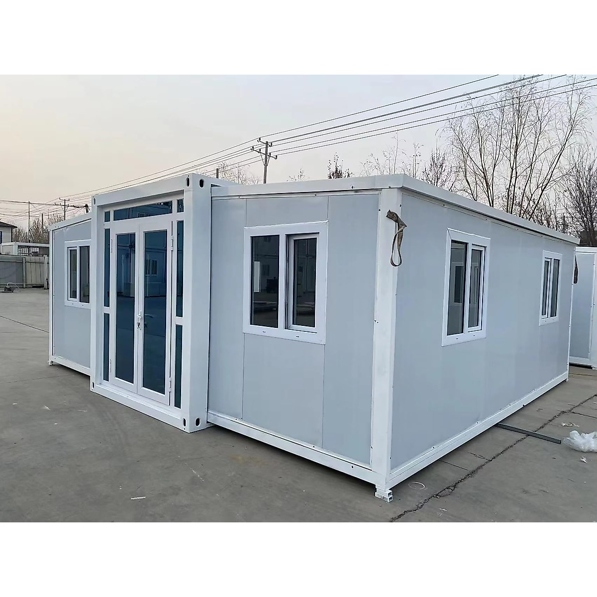 Folding House, Container House, Prefabricated House, Expandable House, Portable House, 20ft 30ft 40ft for Temporary Housing, Construction Sites, Emergency Shelters, Vacation Rentals