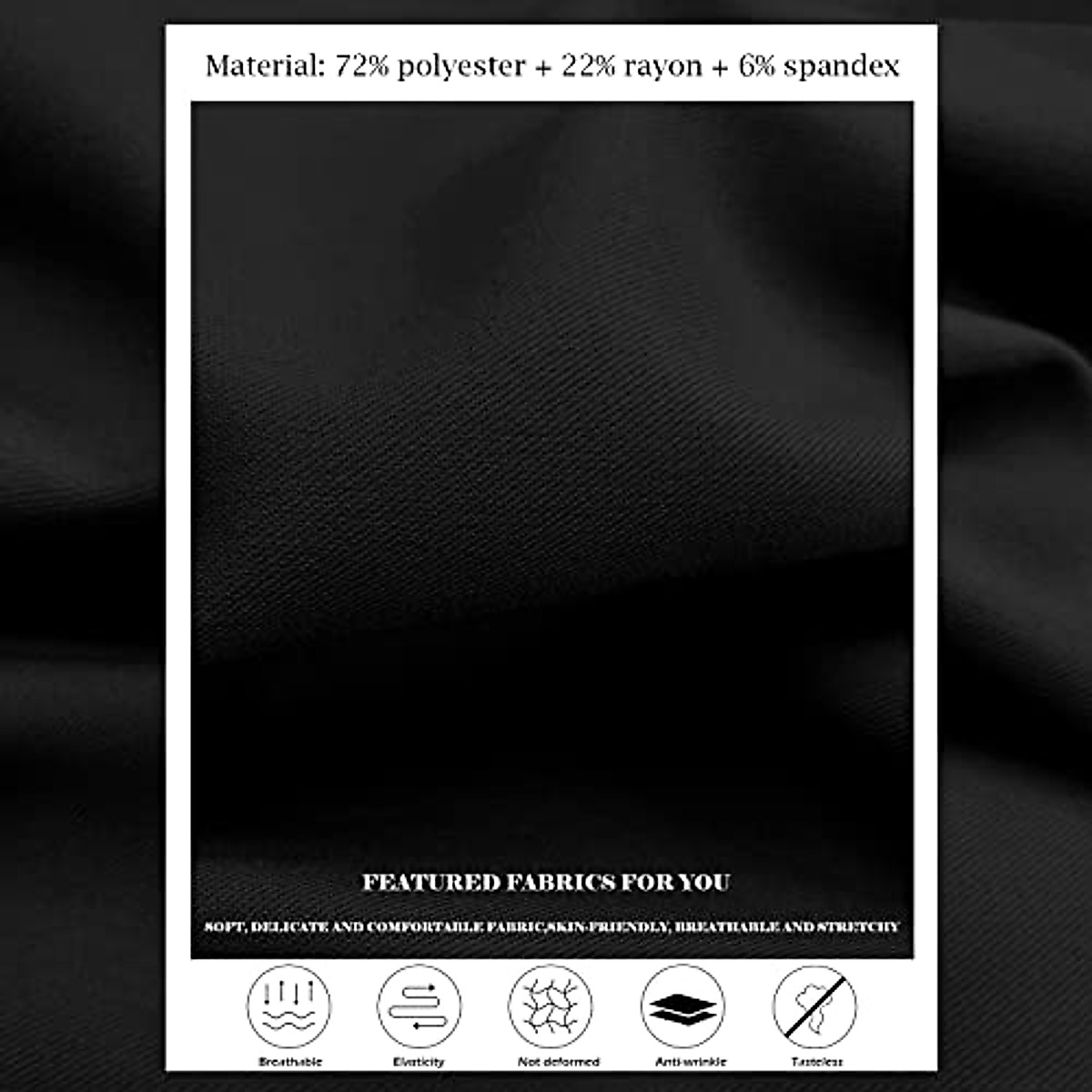 VIAOLI Scrubs for Women Set Scrub Top &Jogger Pant Workwear Clinical Modern Athletic Suit Fitted Medical Uniforms (10 Pockets) (Black,S,Small)