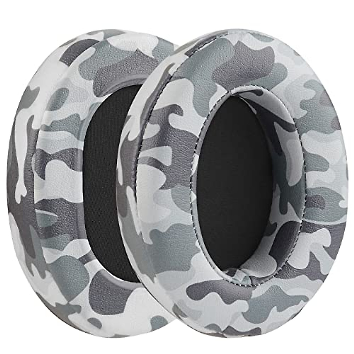 Geekria QuickFit Replacement Ear Pads for Sony WH-CH700N, WH-CH710N, WH-CH720N Headphones Ear Cushions, Headset Earpads, Ear Cups Cover Repair Parts (Camo)