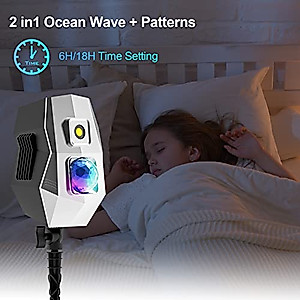 Wisely Christmas Projector Lights Outdoor,HD Effects Projection Light for Xmas Halloween Party Garden Decorations Easy to Switch Holiday Logos IP65 Waterproof