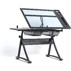 XiVue Drafting Tables American Children Adult Liftable Glass Drawing Table Art Work Table
