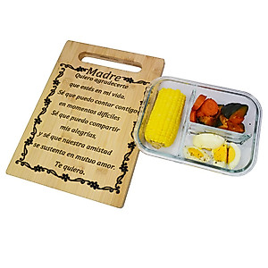 Regalos Para Mama, Regalos Para Madre, Gift for Mom Spanish Tabla de Cortar De Bambú, El Poema De Mamá, Regalo muy especial para mamá, Regalo Para el Cumpleaños De Mamá