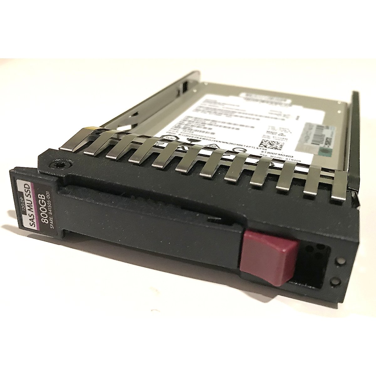 HP 841505-001 800GB SAS Solid State Drive (SSD) - 12Gbps interface, 2.5in small form factor (SFF), mixed use (MU) - For use with MSA products