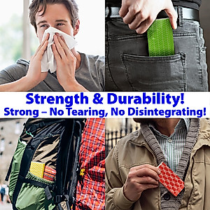 Funwares Pocket Sized White Car Travel School Work Facial Tissue, 24 Packs, 216 Total 3-Ply Tissue Sheets (9 - 3-Ply Tissue Sheets Per Pack), Elegant Floral Print Designed Package