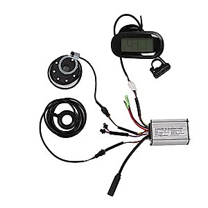 BTIHCEUOT 36V/48V Brushless Motor Controller, 250W Electric Bike Controller Kit 15A Internal Circuitry Protection Good Heat Dissipation for Lithium Battery Modification