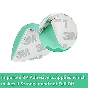 Corner Protectors, L Shape Food Grade Silicone Material Extra Thick Baby Safety Corner Guards (12 Pack, Shell Shape White)