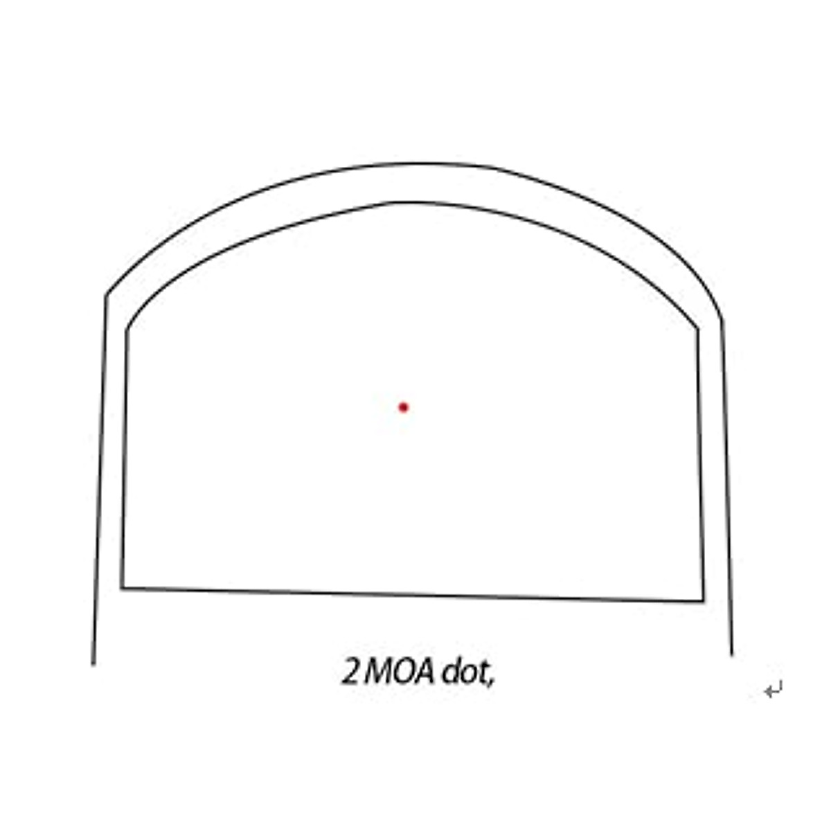 ADE Pro Series Motion Activated System IP7 Waterproof Zantitium PRO(RD3-015-PRO) Red Dot with 2 MOA Dot and 32 MOA Circle Multi Reticle System