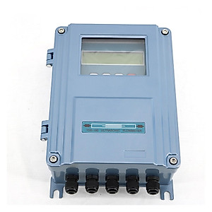 Flow Control Meter TDS-100F Water Flowmeter with M2 (DN50~DN700mm, 0-160℃) Transducer Sensor, Handheld Digital Liquid Ultrasonic Flow Meter Used in Petroleum,Food, Etc.