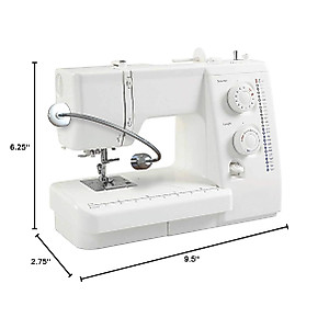 Daylight Naturalight LED Sewing Lamp, White and Silver