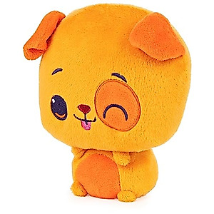 GUND Drops, Paulie Pup, Expressive Premium Stuffed Animal Soft Plush Pet, Orange, 6”