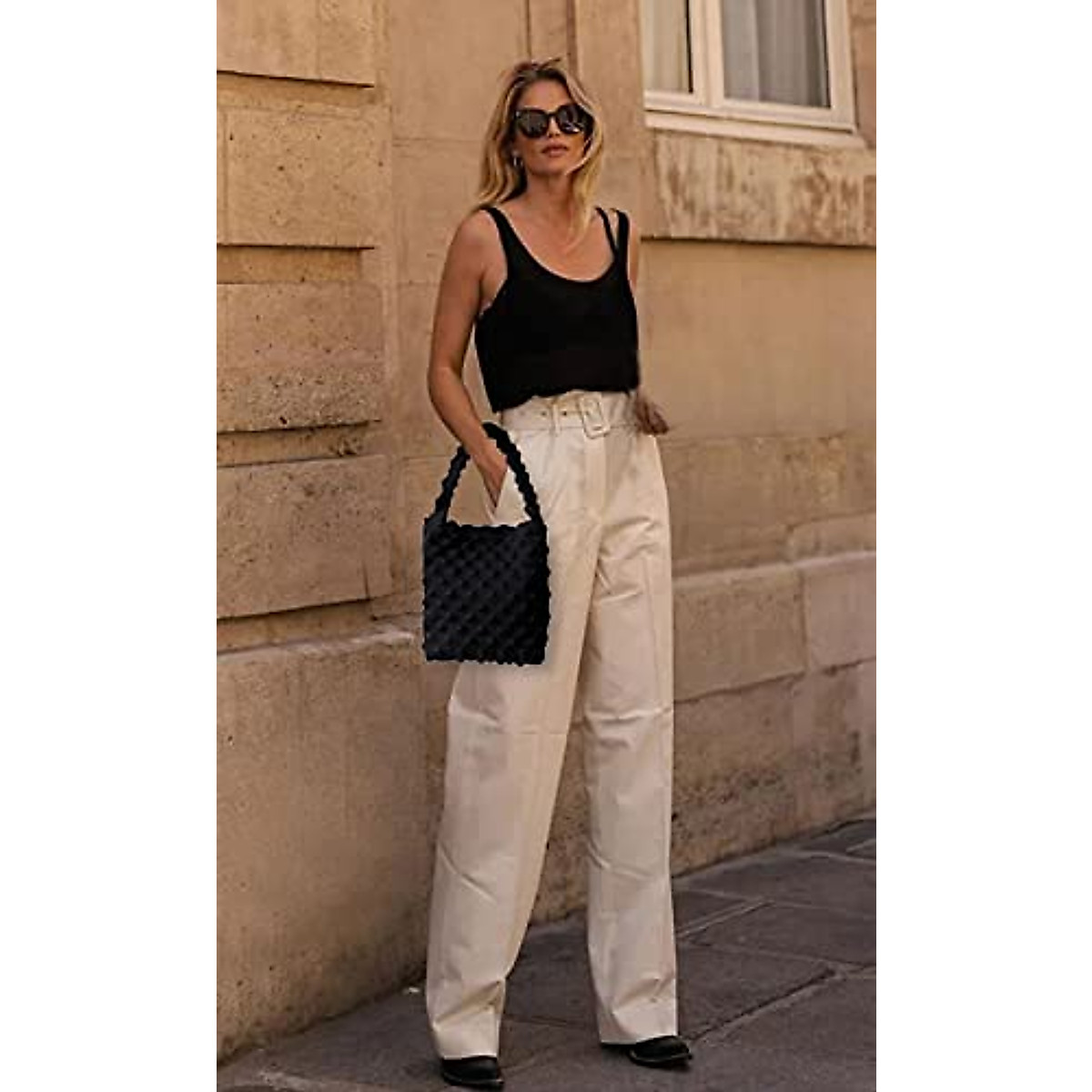 Hobo Bag for Women Knit Bag Satchel Bag Crossbody Bags Pineapple Beach Bag Travel Summer Bag Cute Purses Tote Handbag 2023