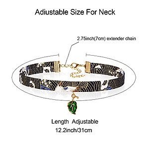 K&Q 30PCS Black Classic Gothic lace Velvet Pendant Necklace Chain Henna Chokers Necklaces Stretch Elastic for Women Girls