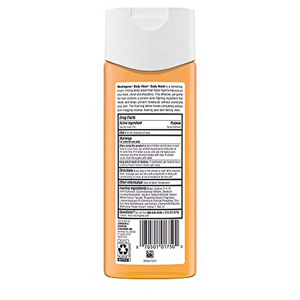 Neutrogena Body Clear Body Wash, 8.5 Fl Oz