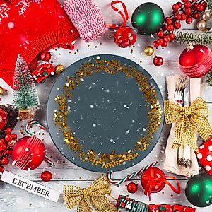 Lainrrew 100 g/ 3.53oz Star Confetti Star Table Confetti Metallic Foil Glitter Star Sequins Table Scatter Balloon Confetti for Birthday Wedding Christmas Festival Party Decorations, 0.27"