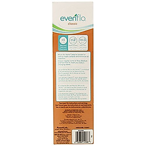Evenflo Feeding Classic Tinted Plastic Standard Neck Bottles for Baby, Infant and Newborn - Pink/Lavender/Teal/Green/Blue (COLORS MAY VARY), 8 Ounce (Pack of 1)