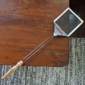 Kings County Tools Old-Fashioned Fly Swatter | 5-Pack | Wire Frame with Wooden Handle | Strong Mesh | Sewn Edges | Take Out Pesky Pests Effectively Unlike Plastic | Made in France