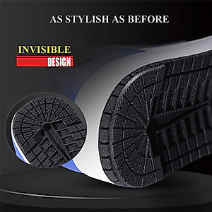 Sole Protector for Sneakers, Shoe Heel Protector Strong Self-Adhesive Repair Plates for Air Jordan Shoes Non Slip Heel Pad Sole Plates for Men and Women