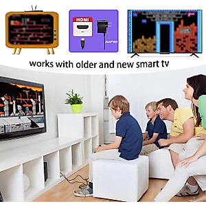 Super Retro Game Console Classic Mini HDMI System with Built in 821 Old School Video Games, Super Classic Edition System, Plug and Play