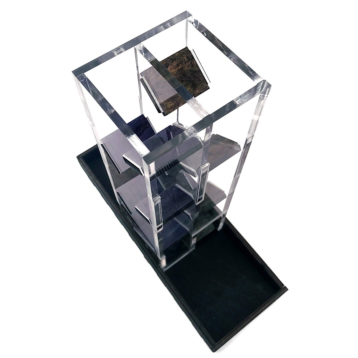 C4Labs Colour Lux Dueling Dice Tower – Battling Colors (Stardust/Lagoon)