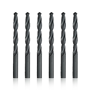 Drill America 8.30mm High Speed Steel Drill Bit (Pack of 6), DWDMM Series