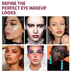 2PC Natural UltraThin Stroke Brow Brush and Eyebrow Cream, Eyebrow Hair Stroke Brush, Multifunction Ultra-thin Angled Realistic Eyebrow Brush (Dark-brown)